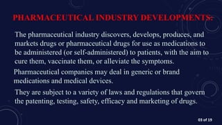 Pharmaceutcal Industry Development.pptx