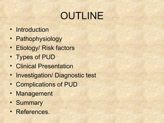 0 Peptic Ulcer Disease GROUP 3.pp9999999999999t | PPT | Digestive ...