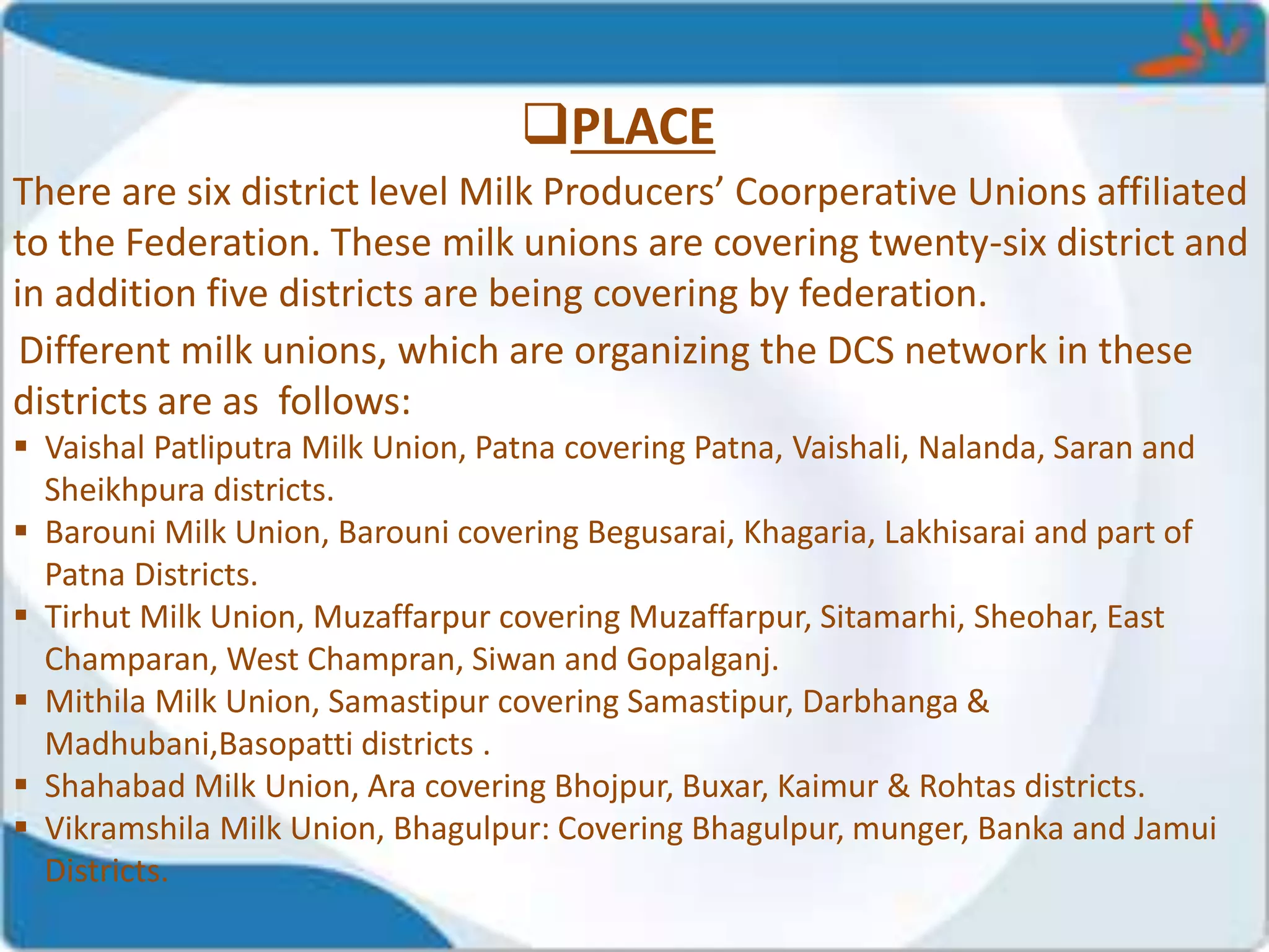 Patna Dairy Project | PPTX