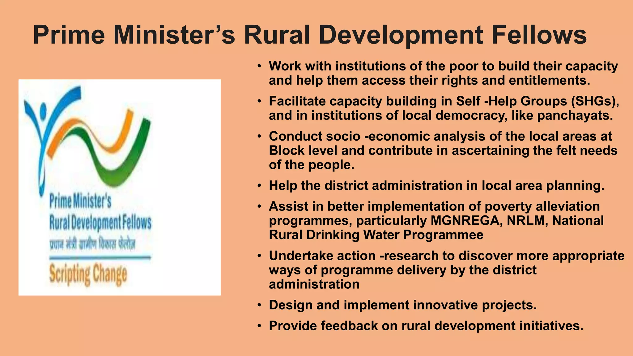 AGRICULTURE AND RURAL DEVELOPMENT PROGRAMME | PPTX