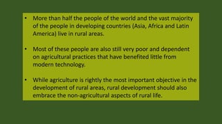 AGRICULTURE AND RURAL DEVELOPMENT PROGRAMME | PPTX