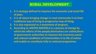 AGRICULTURE AND RURAL DEVELOPMENT PROGRAMME | PPTX