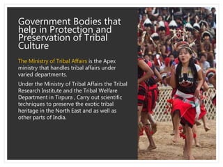 0 preservation of heritage and tribal culture | PPTX