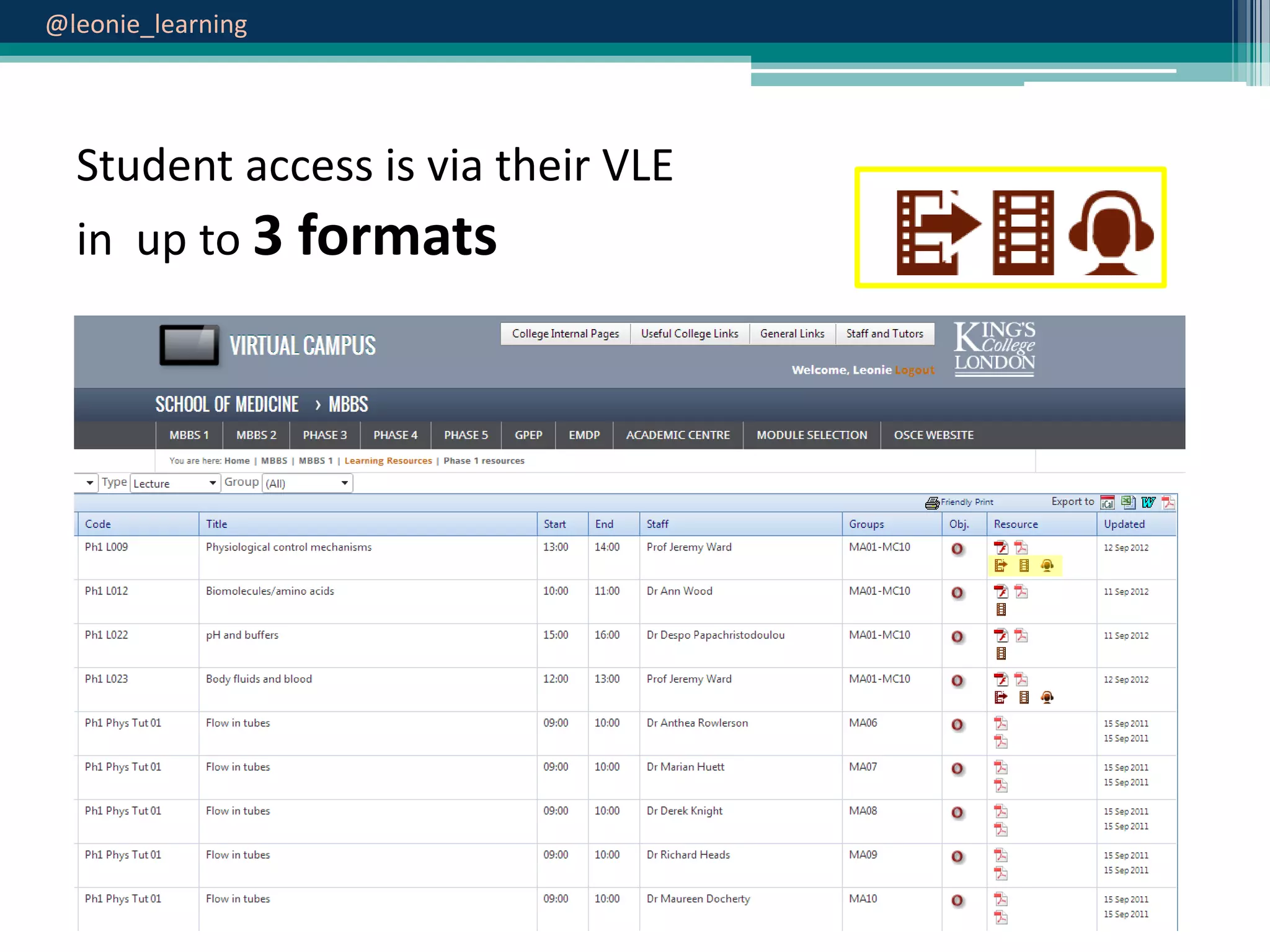 Lecture capture project overview | PPT