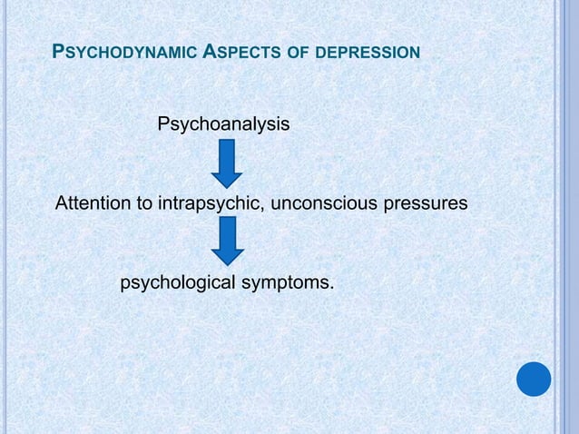 0 psychological models of depression | PPTX