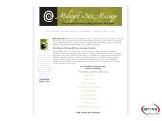 Optimo Website Design Portfolio | PPT