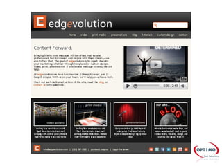 Optimo Website Design Portfolio | PDF