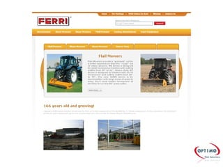 Optimo Website Design Portfolio | PPT