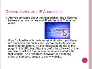 Packets, routers, and ip addresses | PPT