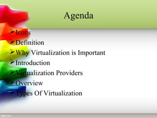 Virtualization | PPT