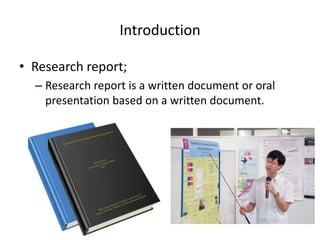 Oral Report (Research) | PPTX