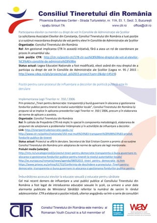 RA Mihai Dragoș pentru candidatură CES | PDF