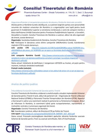 RA Mihai Dragoș pentru candidatură CES | PDF