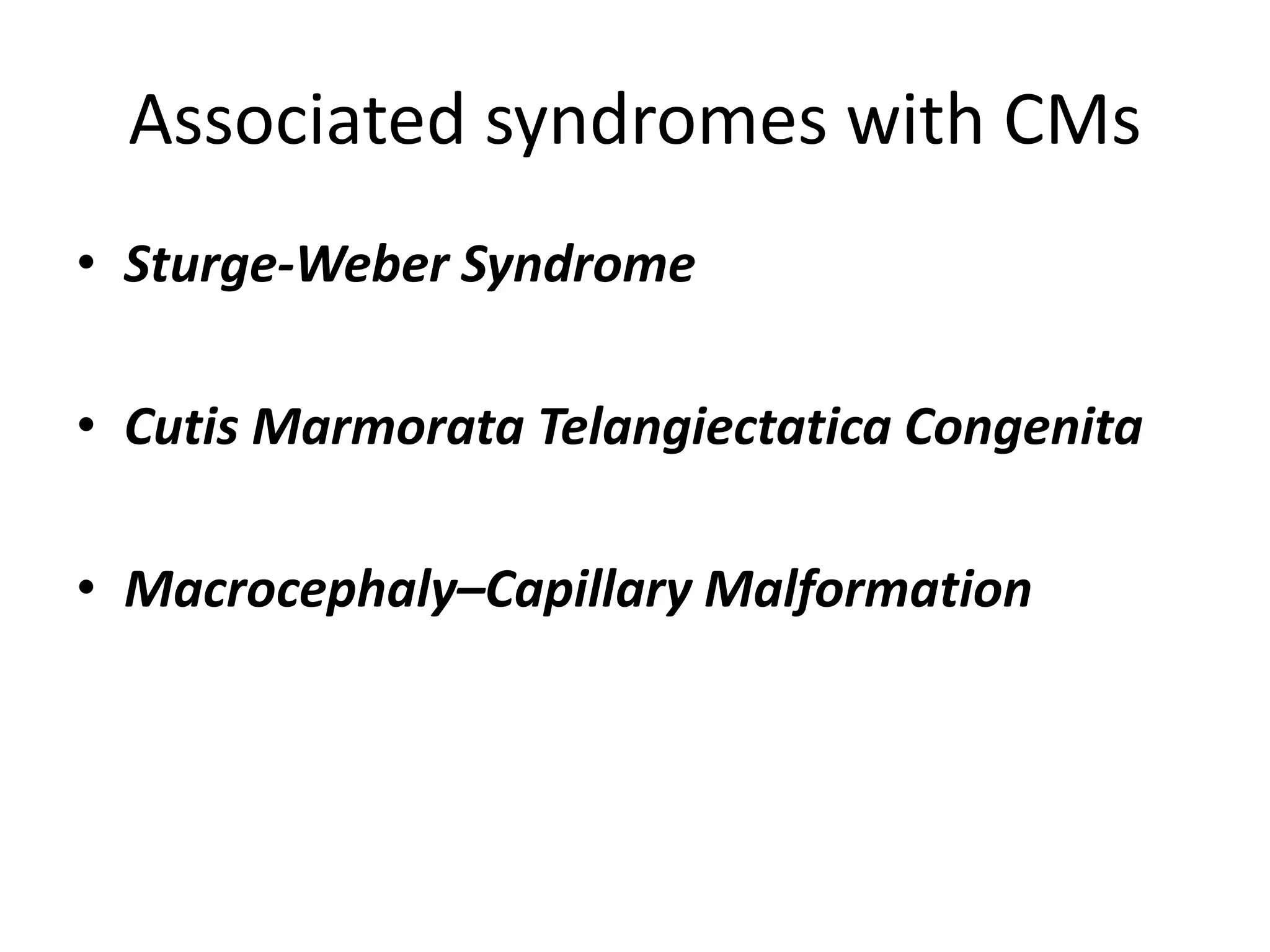 Recent trends in management of vascular malformation | PPTX