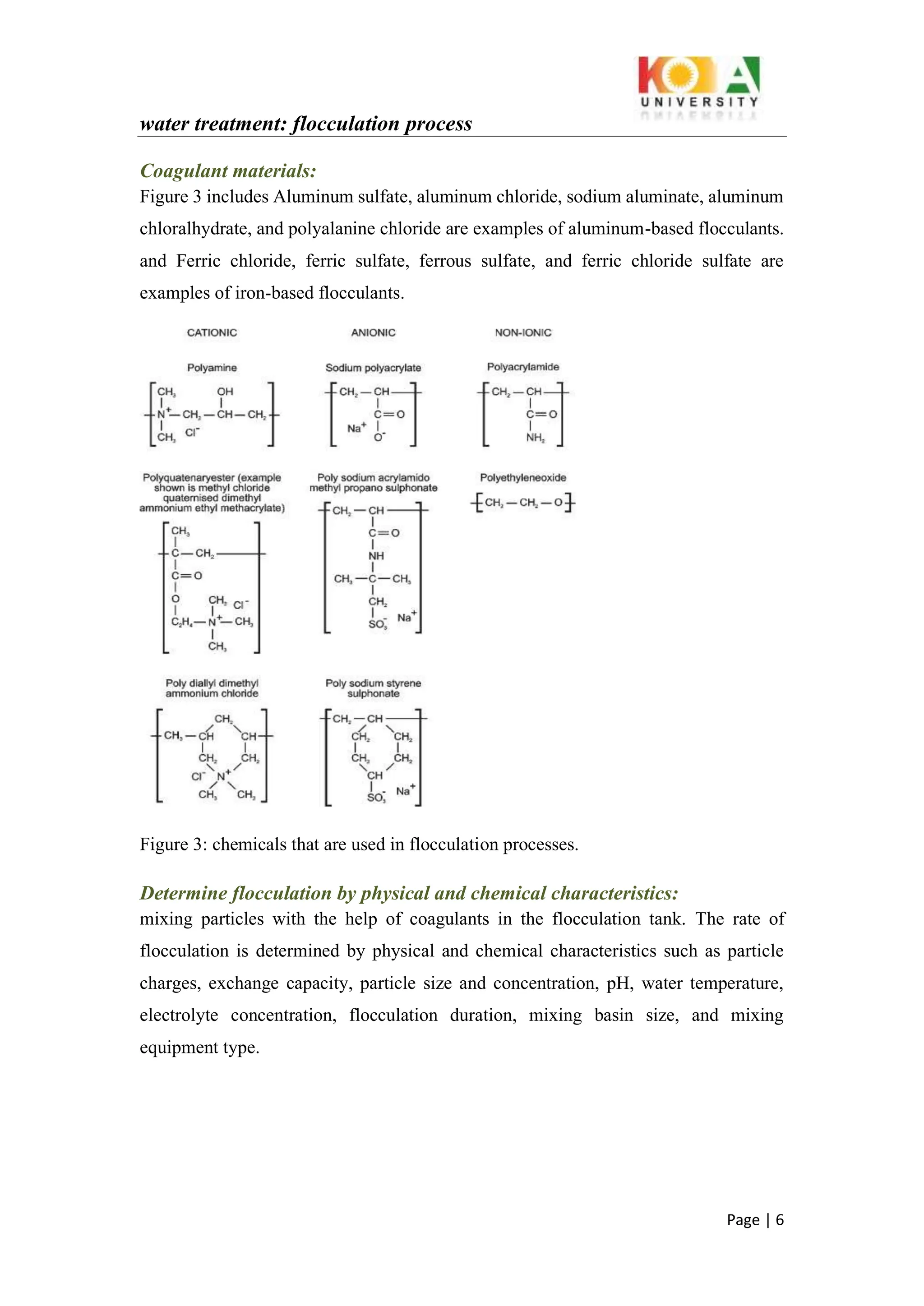 chemical industries: water treatment flocculation tank | PDF