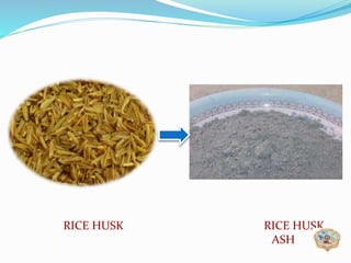 Rice Husk Ash | PPTX