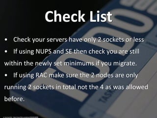 Oracle Standard Edition 2 Licence changes | PPT