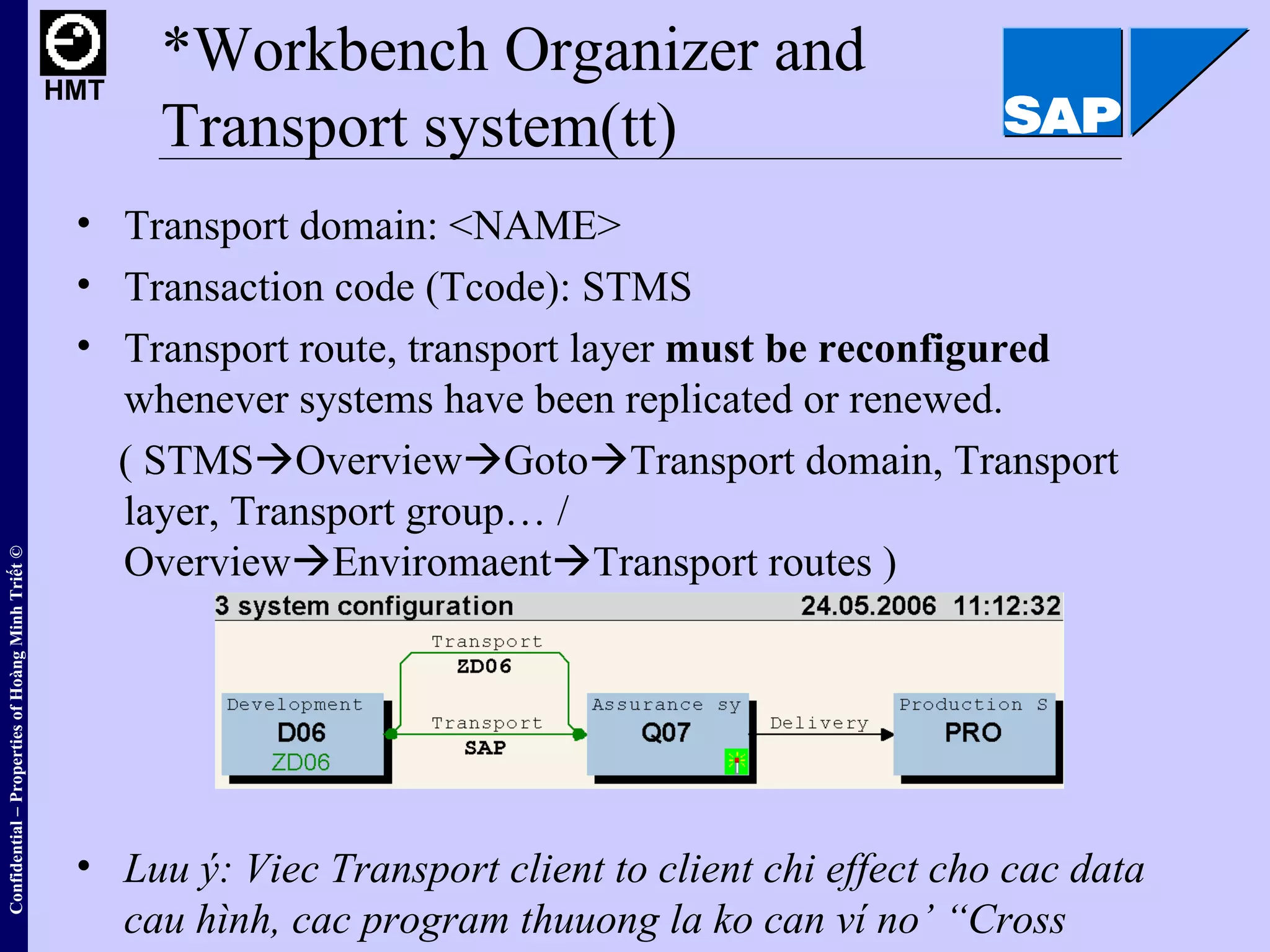 SAP BASIS Overview (Vietnamese) | PPT
