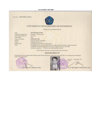 0 scan berkas wisuda teguh qi 2013 rev | PDF