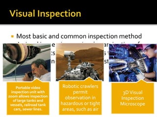 Non destructive testing | PPT