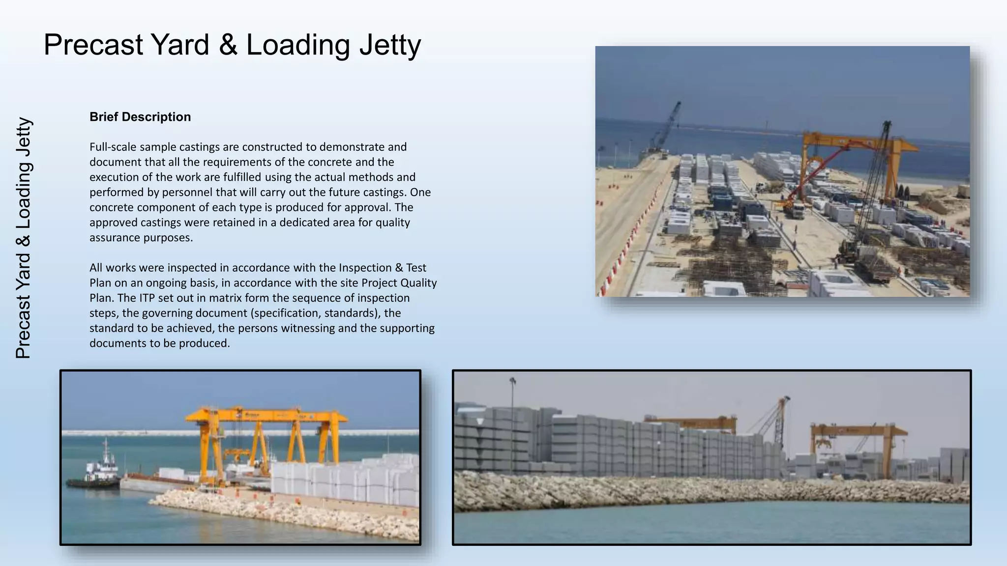 Sea Port Construction, Project Execution Plan | PDF
