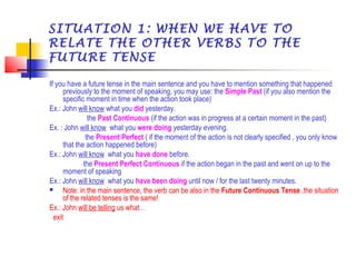 0sequence of tenses | PPT