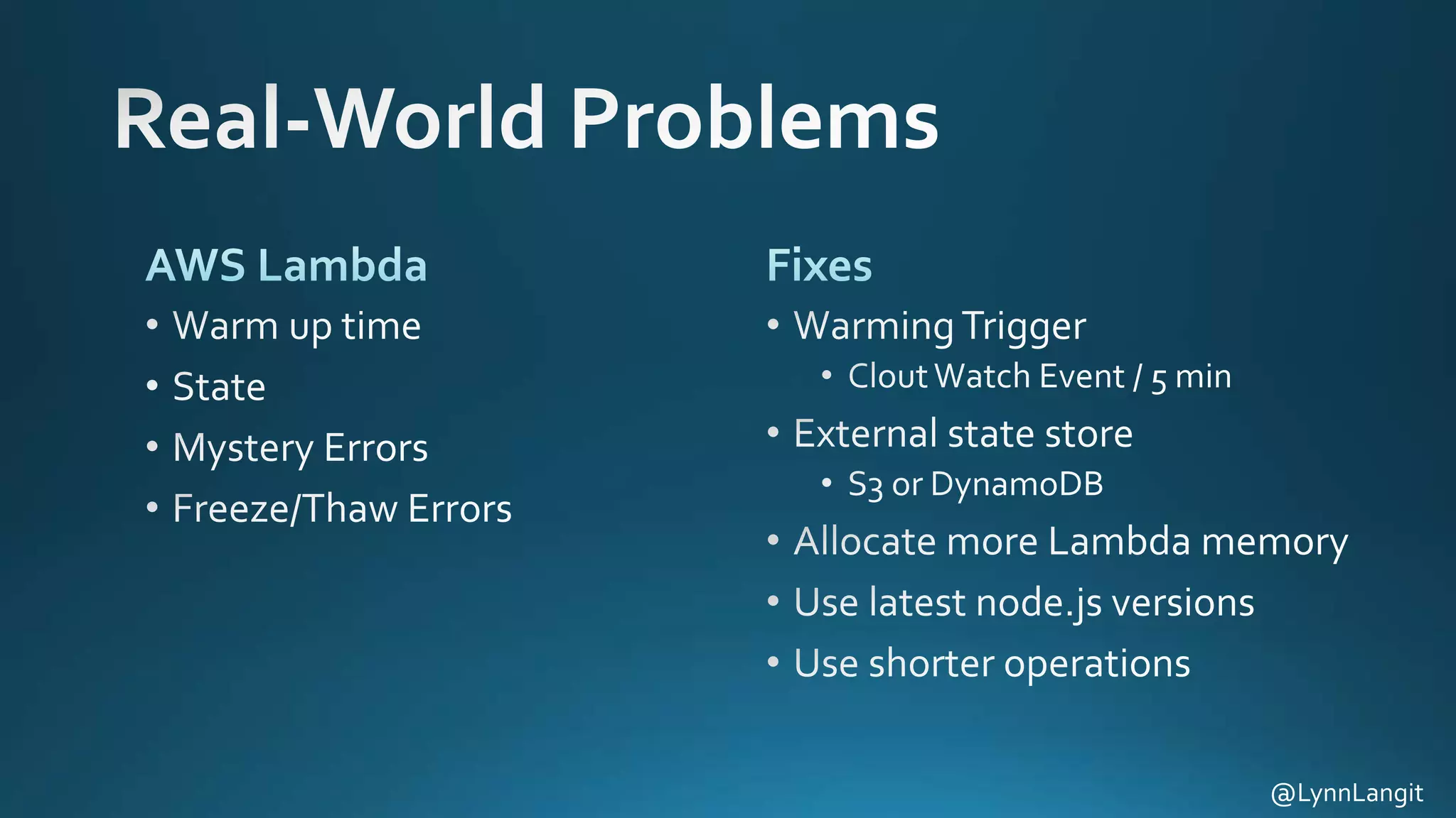 Serverless Architectures Ppt
