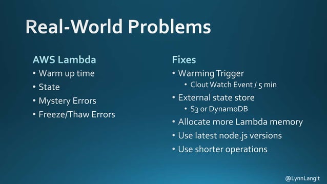 Serverless Architectures Ppt