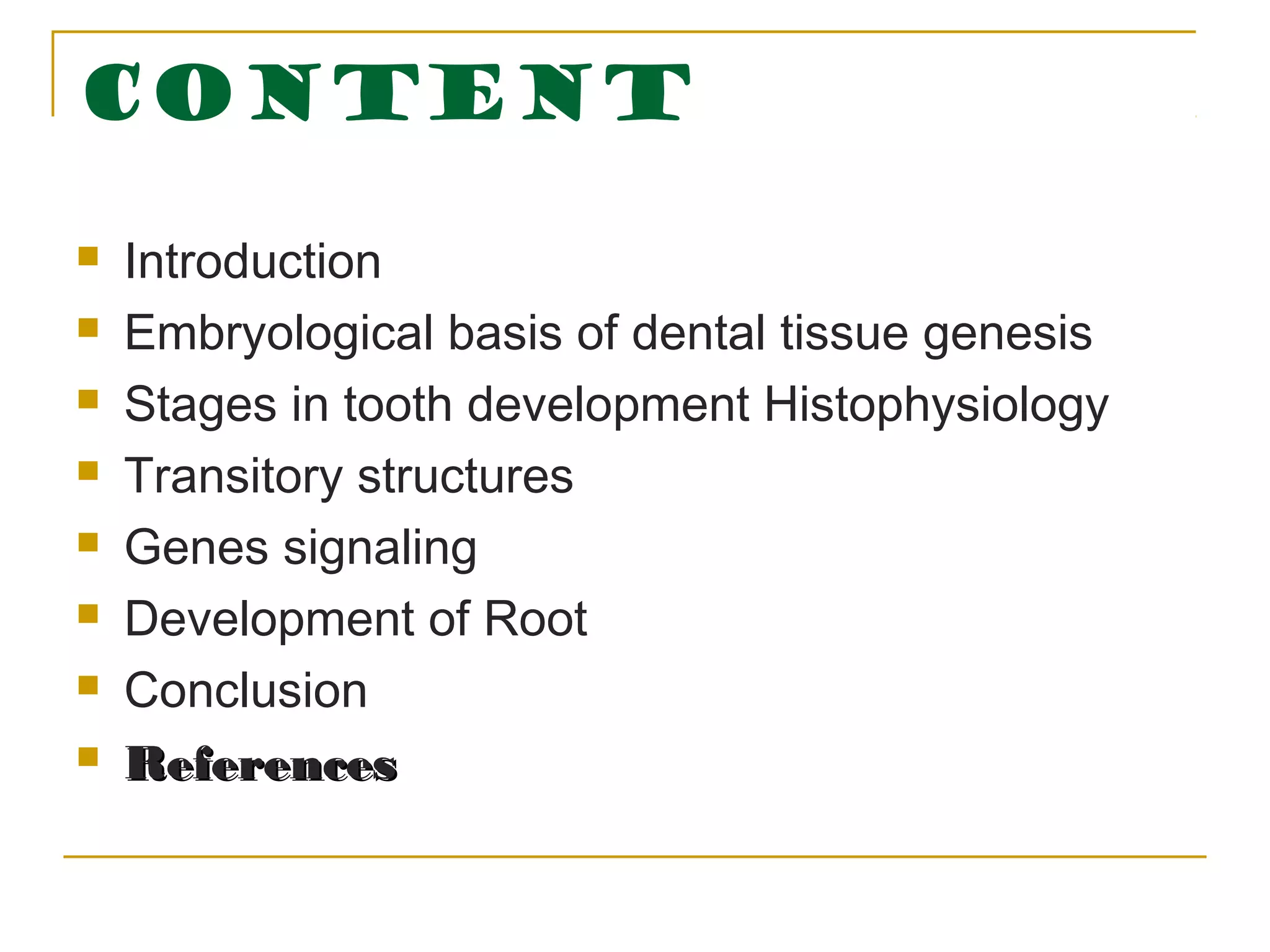 (dental basic seminar)Development of tooth with basic embryology ...