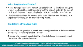 0sseodensification in implants | Densah in implants | Dental Implants ...
