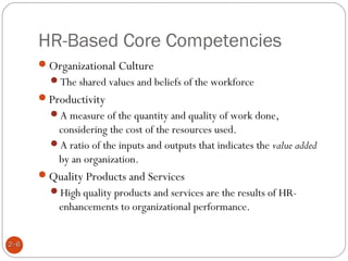Strategic human resources management | PPT