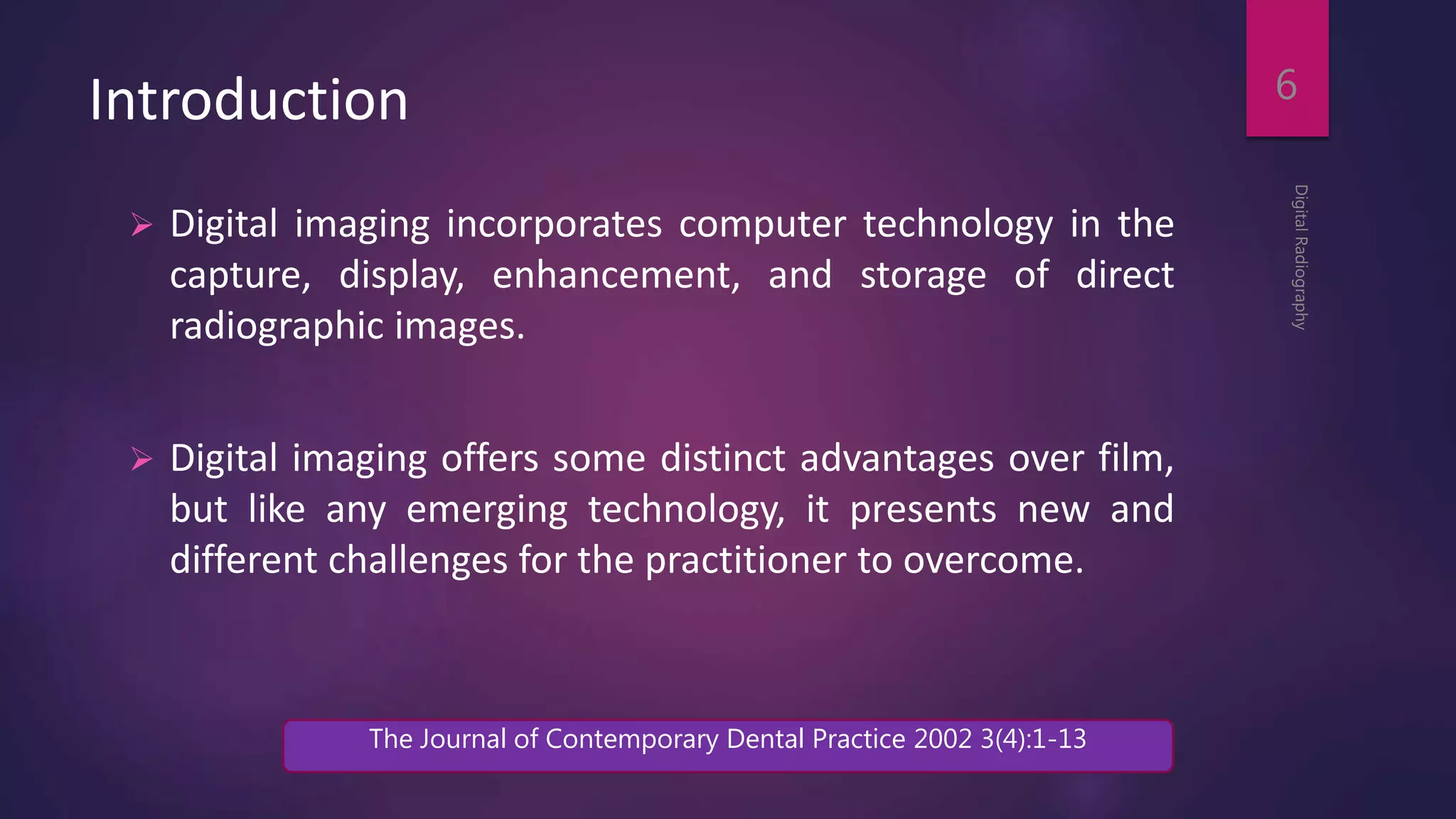 Digital imaging IN DENTISTRY | PPTX