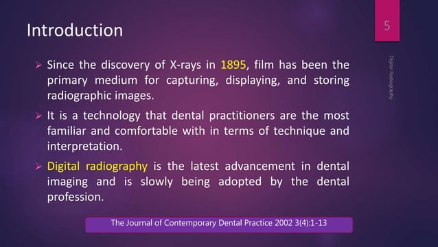 Digital imaging IN DENTISTRY | PPTX