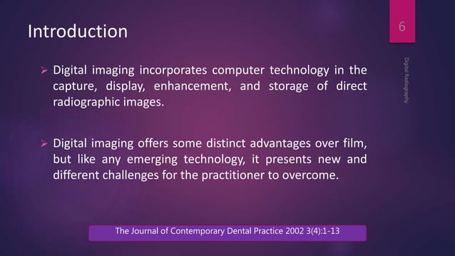 Digital imaging IN DENTISTRY | PPT