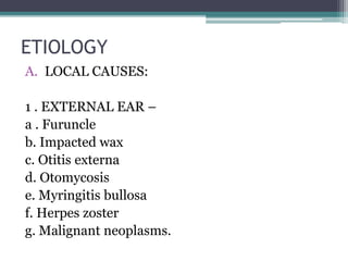 0talgia(ear ache) | PPTX