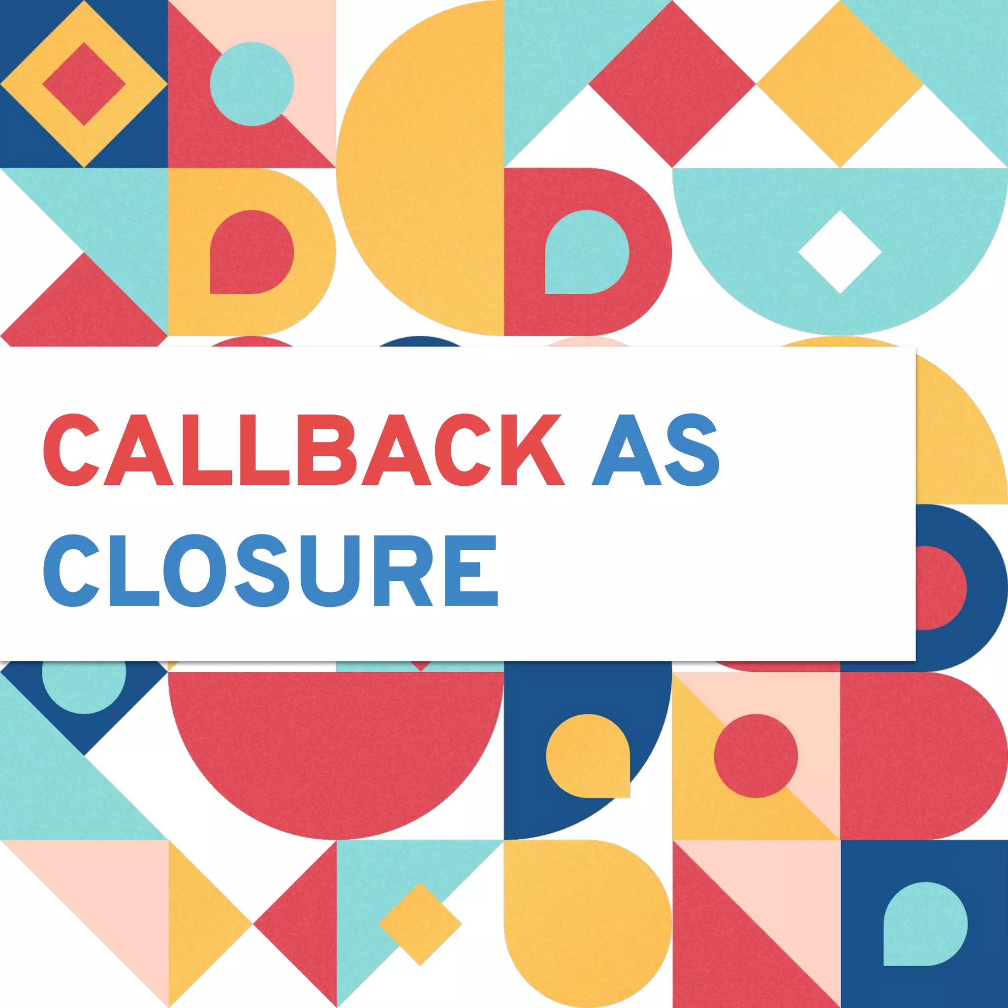 Callback As Closures Javascript Pdf