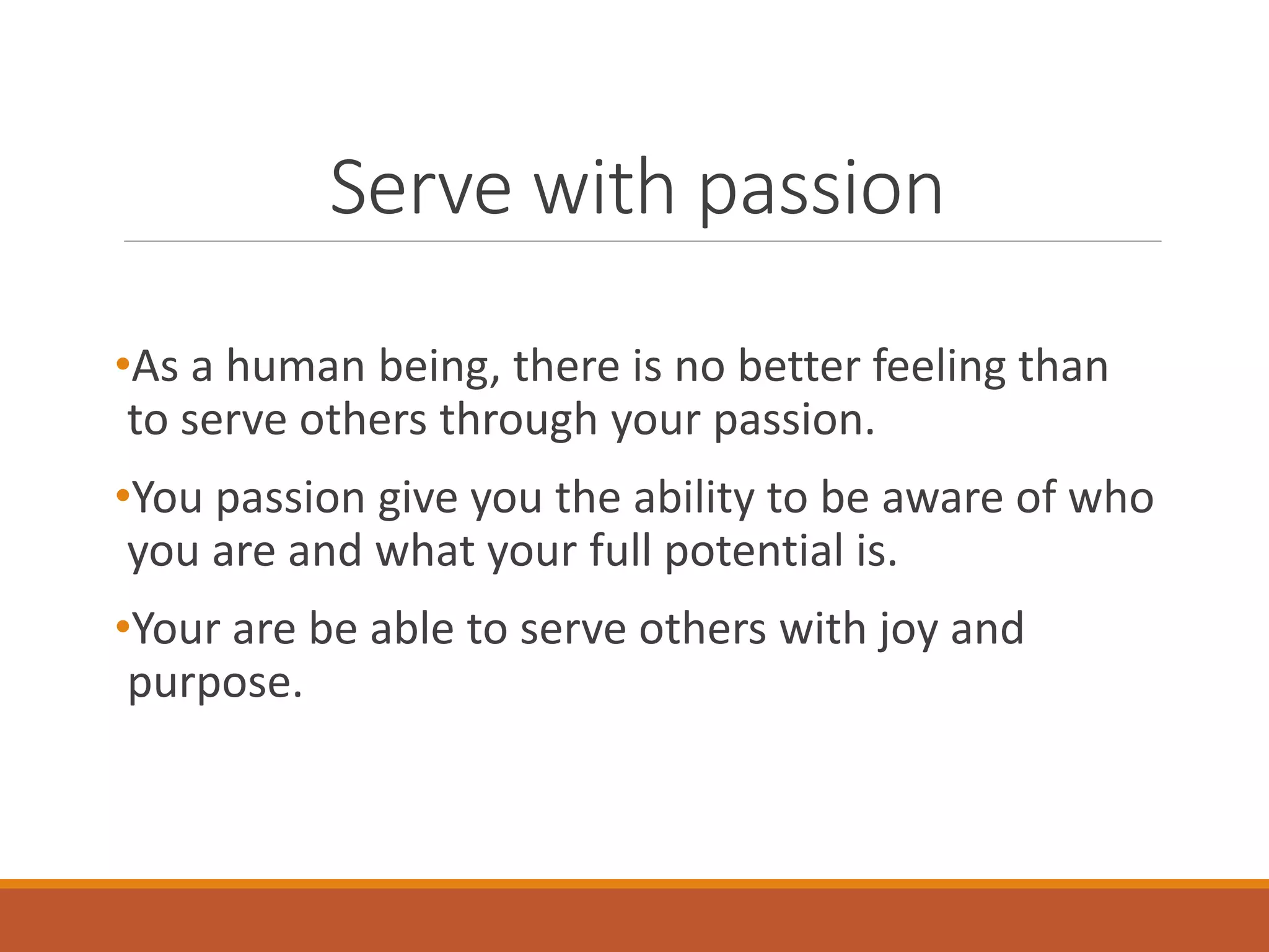 The importance of unleashing your passion | PPT The importance of unleashing your passion | PPT
