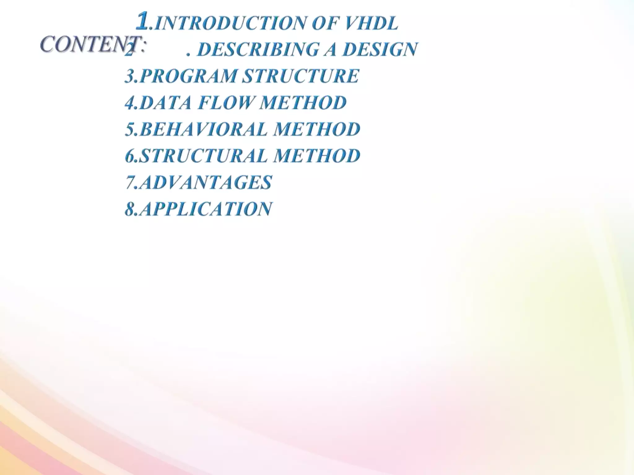 Basic Coding In Vhdl Coding Pptx Programming Languages Computing