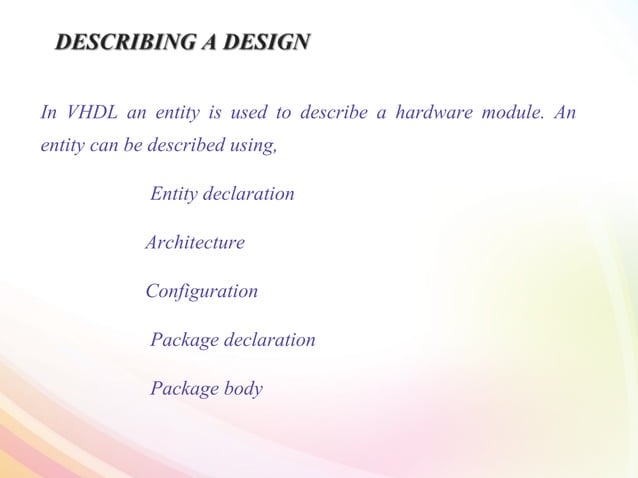 Basic Coding In Vhdl Coding Pptx Programming Languages Computing 8040