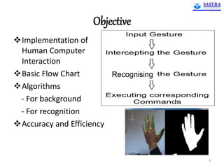Hand Gesture Recognition using Image Processing | PPT