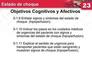 ESTADO_DE_CHOQUE EN EL PREHOSPITAL TRATAMIENTO BASICO | PPT