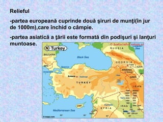 Turcia- prezentare din punct de vedere geografic, turistic | PPT