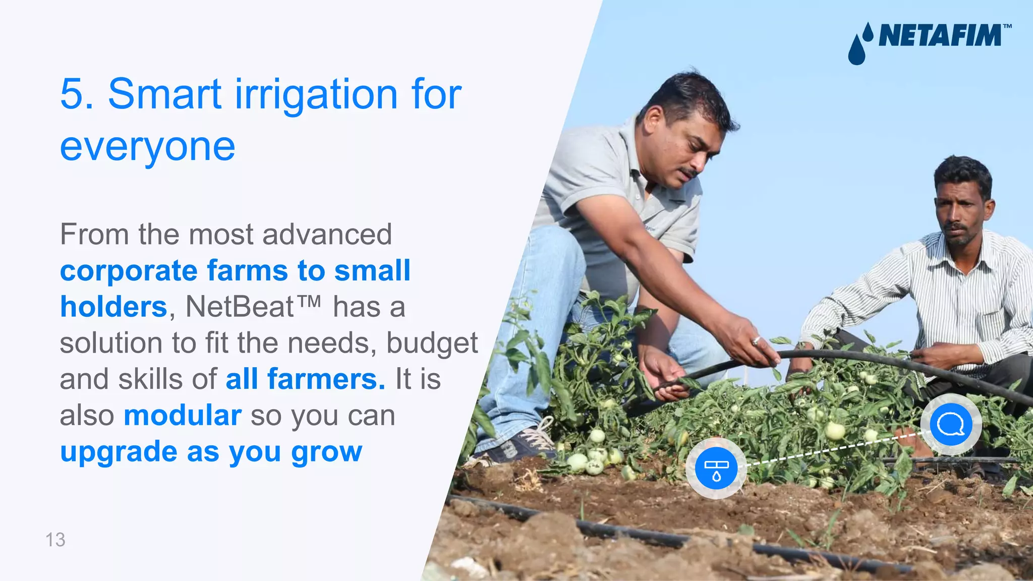 NetBeat: The first irrigation system with a brain | PPTX