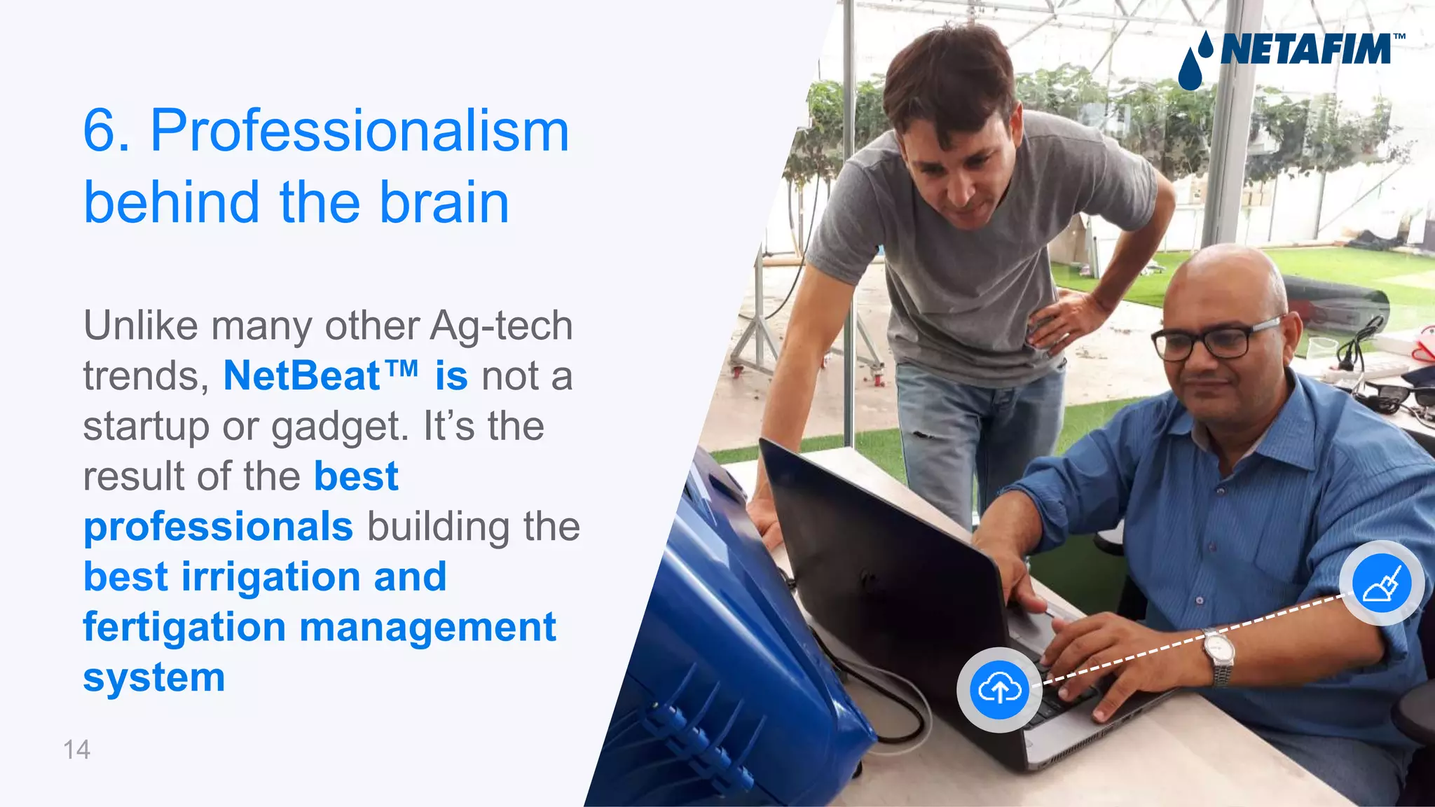 NetBeat: The first irrigation system with a brain | PPTX