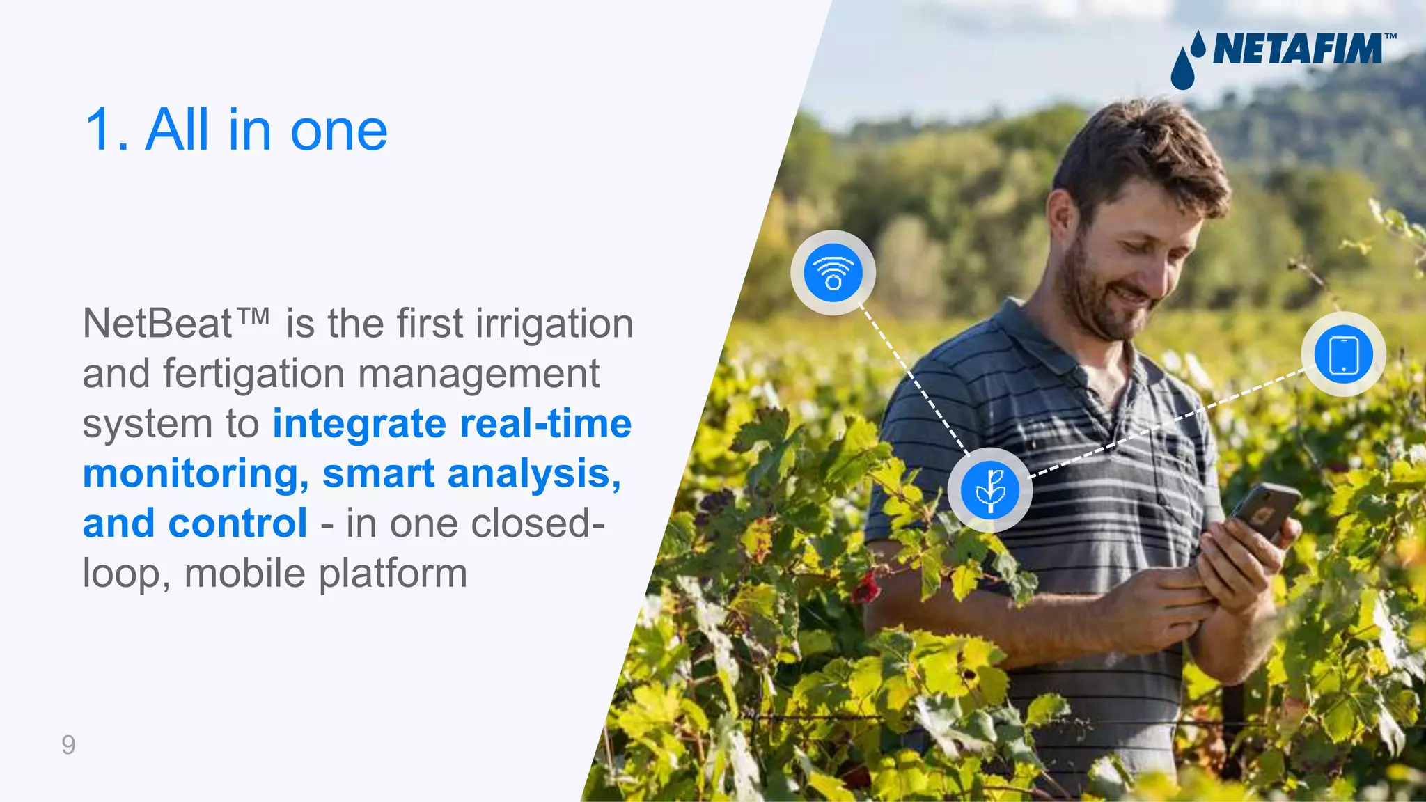 NetBeat: The first irrigation system with a brain | PPTX