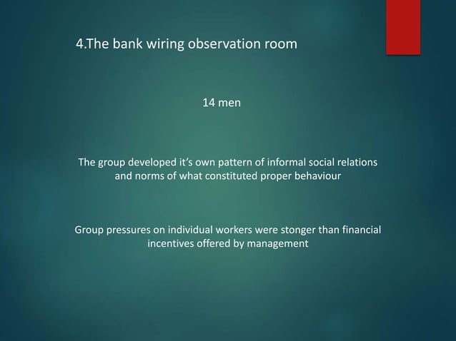 BEHAVIOURAL APPROACH TO MANAGEMENT | PPTX