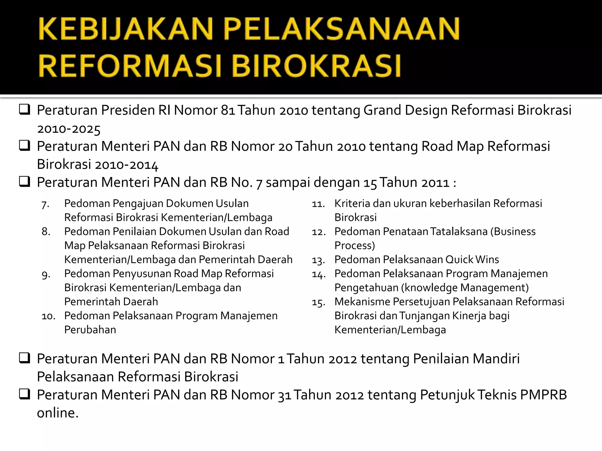 Model PMPRB pada PEMDA | PPT