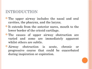 0_Upper airway obstruction.pptx......... | PPTX