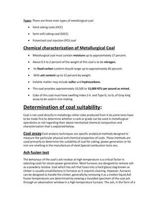 Metallurgical coke | RTF