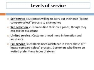 Retailing and market logistics | PPTX | Retail Industry | Industries